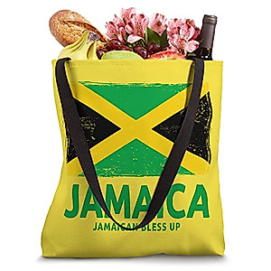 Jamaican Flag Idea For Women With Jamaica Roots Tote Bag