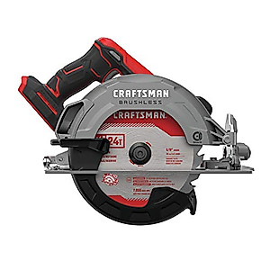 CRAFTSMAN V20 Cordless Circular Saw, 7-1/4 inch, Bare Tool Only (CMCS550B)