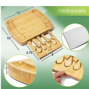 WALNUT Storage Tray Kitchen Drawer Type Cooked Food Platter Service Tray Bread Board Cutting Board Wood Cutting Board
