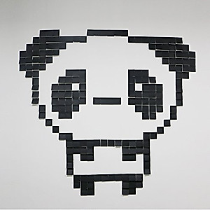 Eagle Black Sticky Notes, 3 X 3-Inches, 100 Sheets per Pad, 4 Pads (Black)