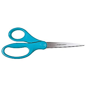 Fiskars 01-005358R Back to School Supplies Graduate Adult Scissors, 8 inch, Color Received May Vary