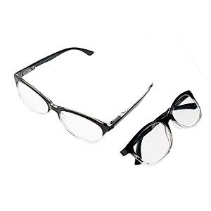 Reading Glasses for Women Men One Power Multi Flex Focus Dial Vision Auto Adjust Glasses From .5X to 2.5X For Small Print (Round)