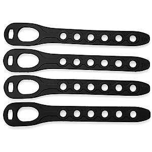 BIG DAVE'S Rubber Bike Rack Strap Compatible with Thule T2/T3 (7533535) (4-Pack)