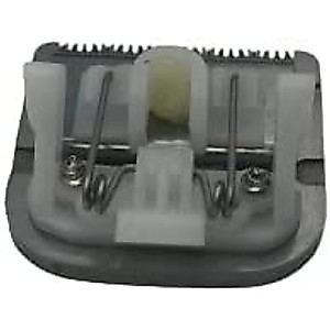 Replacement Detachable Standard Blade Stainless Steel Cutter Head for Wahl All in One Lithium Ion Trimmer 59300 with Bonus Extra 6 Setting Position Adjustable Guide Comb Guard