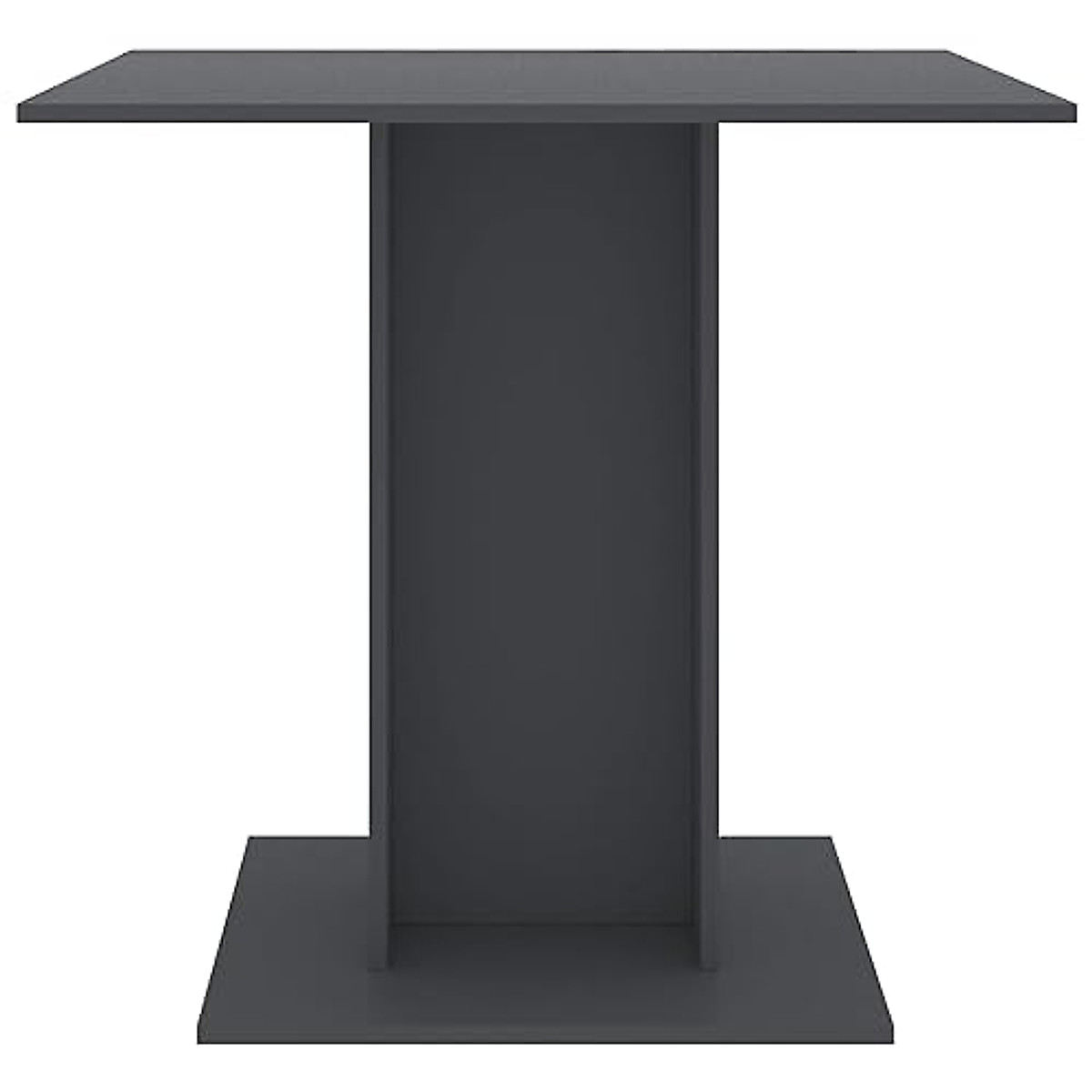 Modern Dining Table,Kitchen Table,Dinner Table Dining Room Home Furniture,Dining Table Gray 31.5"x31.5"x29.5" Engineered Wood