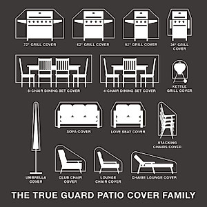True Guard Patio Furniture Cover, Loveseat up to 60"
