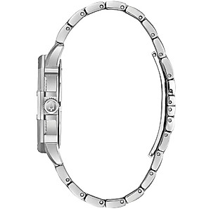 Bulova Men's Crystals Octava Stainless Steel 6-Hand Multi-Function Quartz Watch Style: 96C134