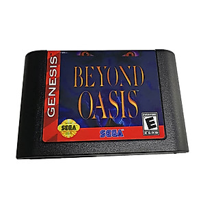 Beyond Oasis Video Game Card for Sega Megadrive Genesis Game Cartridge