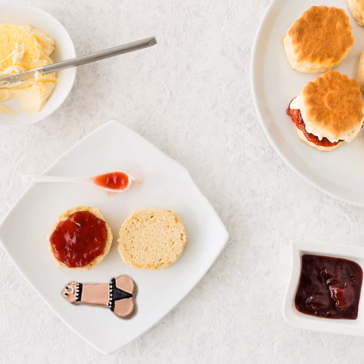 Cookie Cutters Set Stainless Steel Biscuit Fondant Baking Mold DIY Penis Pastry Cutters 3PCS