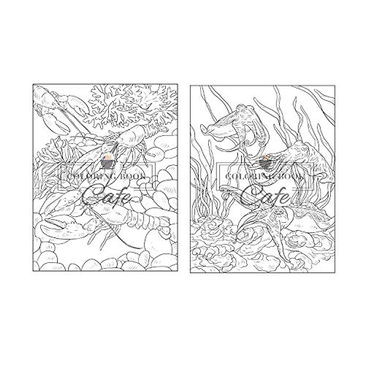 100 Wildlife Scenes: An Adult Coloring Book Featuring 100 Most Beautiful Wildlife Scenes with Animals, Birds and Flowers from Oceans, Jungles, Forests and Savannas