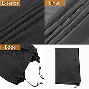 Stanbroil Heavy Duty Waterproof Dome Smoker Cover - Replacement for Char-Broil's The Big Easy Oil-Less Turkey Fryer