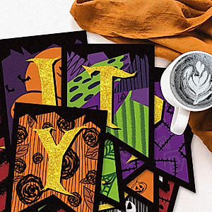 Madodo, Nightmare before Christmas inspired Birthday Banner, Happy Birthday Banner, Movie, Jack, Sally, Halloween, Christmas, Birthday Favors, Party Supplies, Party Décor