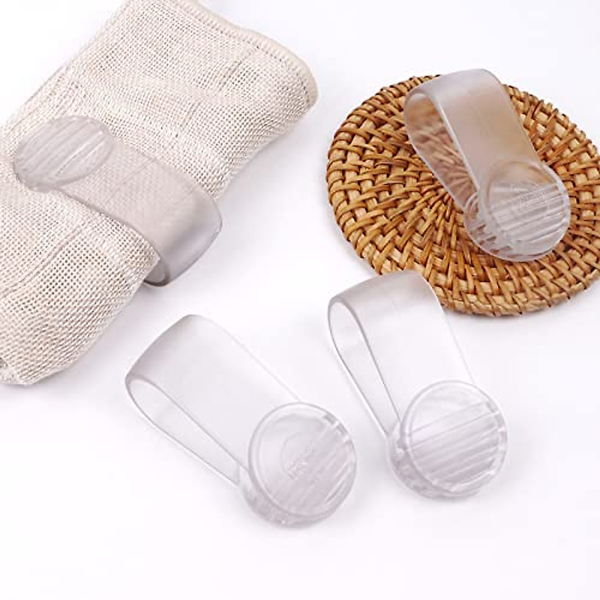 Hand Towel Clips for Kitchen,Towel Clip,8 Clip, No Paper Towels on The Ground, Simple and Transparent, Suitable for Fixing Towels on The Oven, Dishwasher, Stove