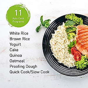 Panasonic SR-ZC075K 4-Cups (Uncooked) Rice Cooker & Multi-Cooker, Black