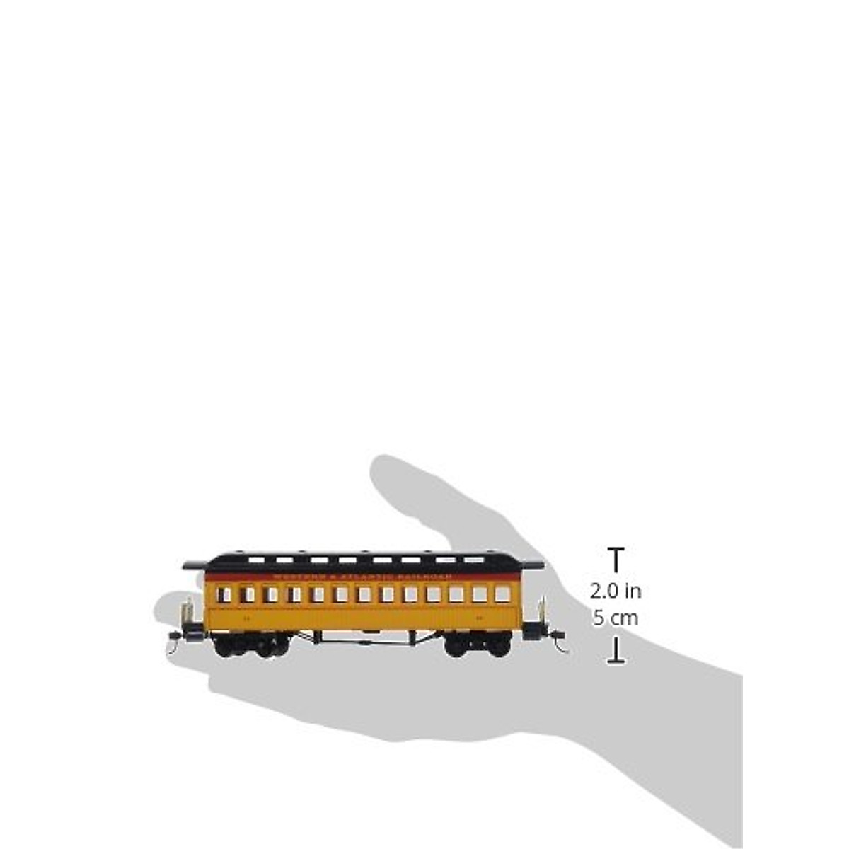 Bachmann Industries 1860 - 1880 Passenger Cars - Coach - Western & Atlantic Railroad (HO Scale)