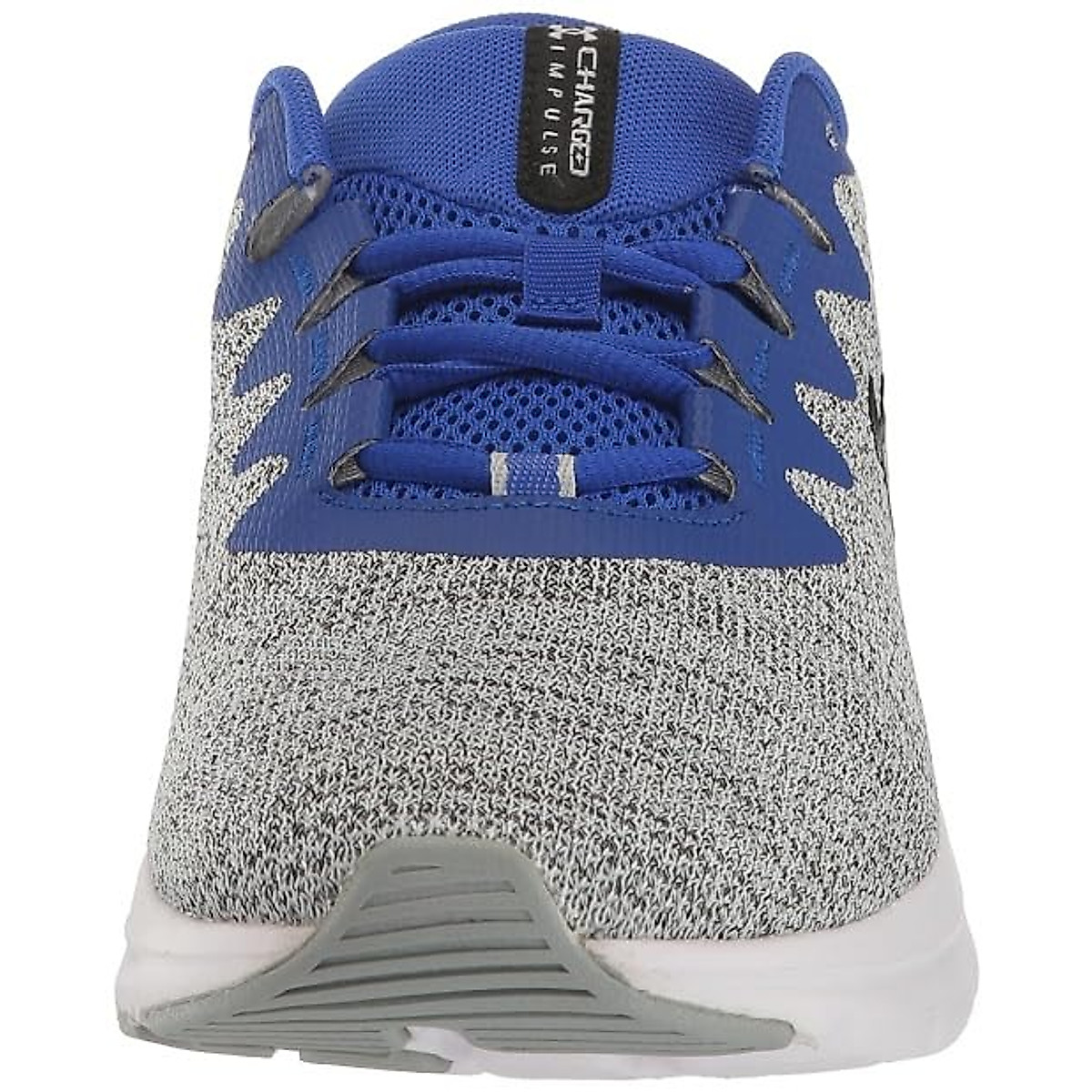 Under Armour Men's Charged Impulse 3 Knit, (102) Mod Gray/Royal/Black, 10.5, US