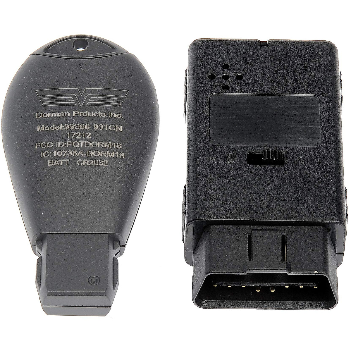 Dorman 99366 Keyless Entry Remote 7 Button Compatible with Select Chrysler/Dodge Models (OE FIX)