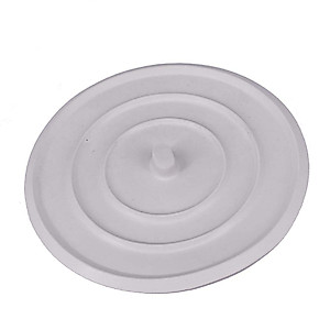 Dogxiong 3 Package 4.5-Inches Silicone Bathtub Drain Stopper Plug Sink Plug Universal Sink Stopper and Travel Plug for Kitchens, Bathrooms and Laundries