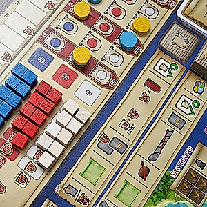 Capstone Games: Maracaibo, Big Box Strategy Board Game, Unique Story Mode Feature, A Nondestructive Legacy-Like Experience, 1 to 4 Players, Ages 12 and Up