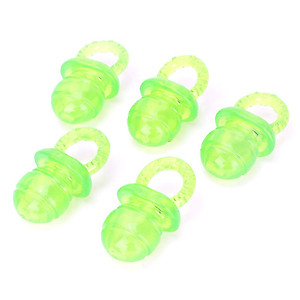 Dog Pacifier for Small Dogs Puppy Dummy Suce Pour en Toy Binky Squeaky Toys Pacifiers Rubber Teething Doy 5 G Xs Chew Toys 5 Pcs/Set Pacifier Sd Pet Dogs Teether T (Green)