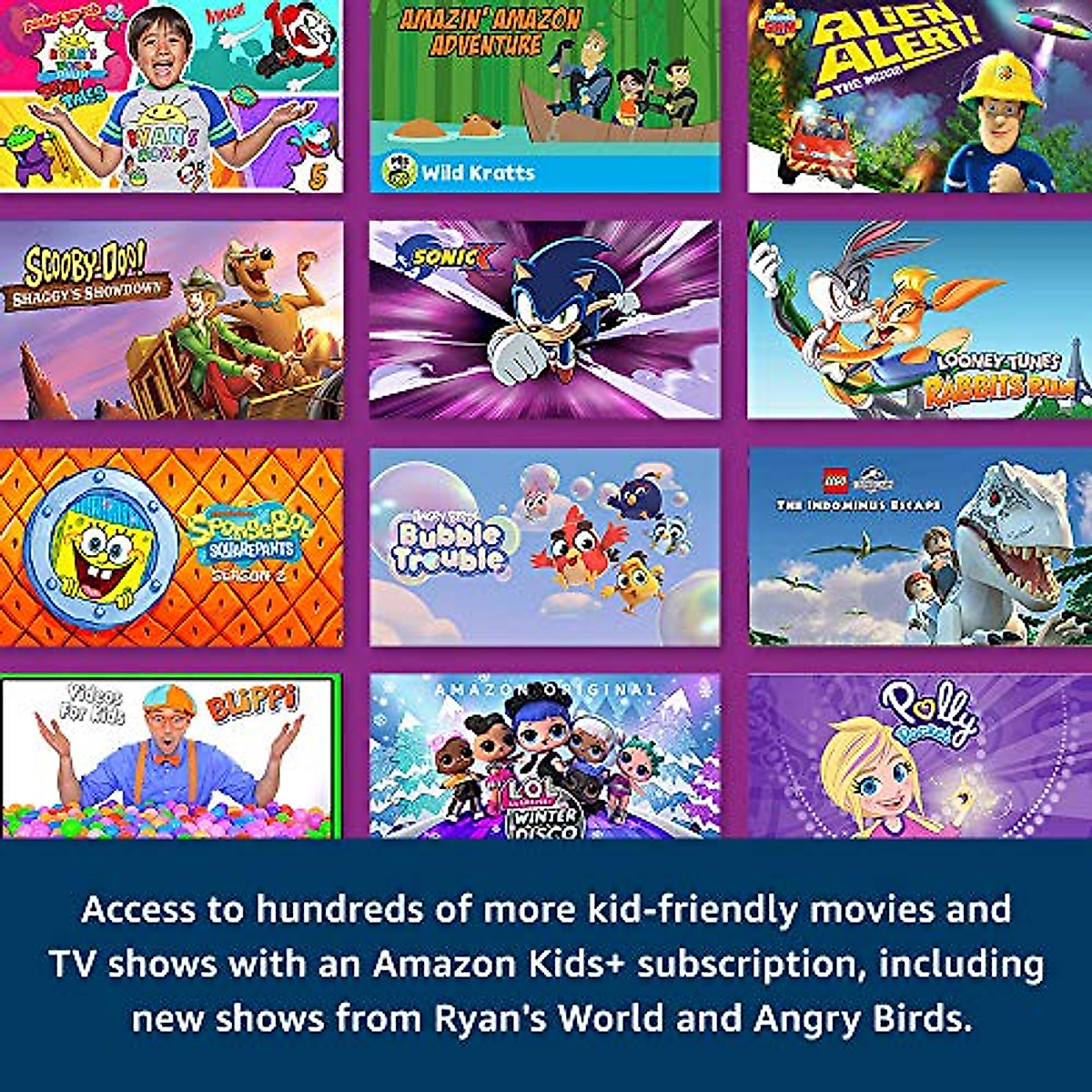 Fire TV Stick 4K with Alexa Voice Remote (includes TV controls) and 3 months of Amazon Kids+ (with auto-renewal)