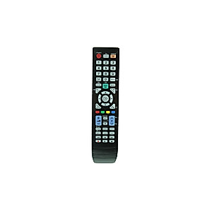 Universal Replacement Remote Control Fit for Samsung PN58B860Y2F UN40B6000VF UN40B7000 LN40B640R3F LN40B650 Plasma LCD LED HDTV TV