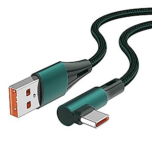 BGNTBUK Se425 Cable 1m 100w Fast Charging Cable 6a Type C Fully Compatible Protocol Super Fast Charging Nylon Braided Charging Data Cable Lighting Cable