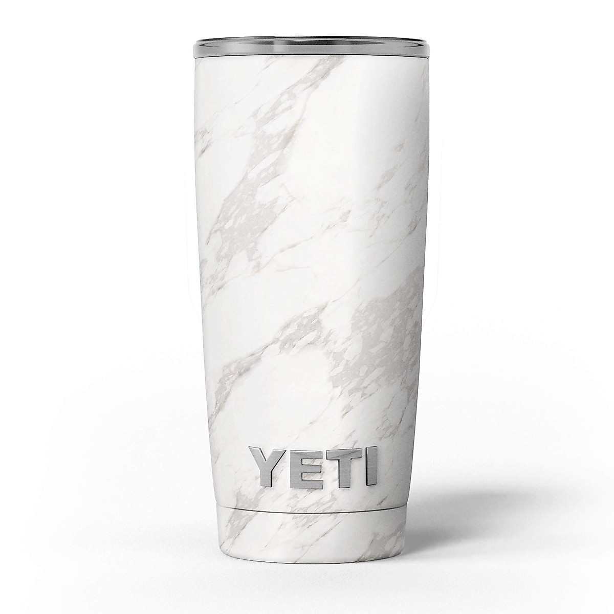 Design Skinz Marble Surface V3 - Skin Decal Vinyl Wrap Kit Compatible with The Yeti Rambler Cooler Tumbler Cups