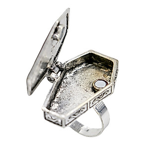 Arsimus Openable Casket Ring (Silver)