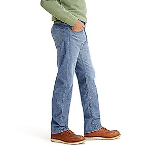 Levi's Men's 505 Regular Fit Jeans (Seasonal), Fremont Crank Bait-Dark Indigo, 32W x 32L