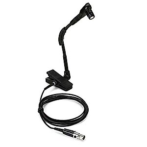 Bolymic BETA 98HC Miniature Instrument Microphone Cardioid Condenser 4 PINS for Dual Wireless Microphones (BL-IM100C)