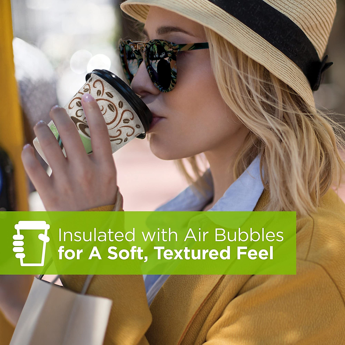 Dixie® PerfecTouch by GP PRO Hot Cups, 12 Oz, Box Of 500 Cups