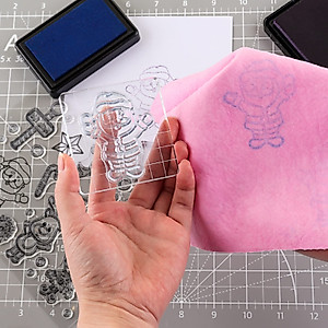 Ilets 3 Colors a Pack Absorbent Chammy Cloths - Stamp & Glass Cleaner - Easy to Use - 6x8 inch