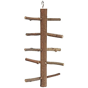 All Natural Real Wood Climbing Frame for Parakeets and Canaries