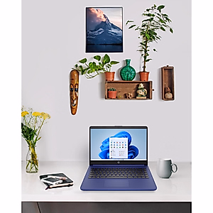 HP Essential Laptop, 14.0" HD Touchscreen, AMD Ryzen 7 5700U (Beats i7-1165G7), 40GB RAM, 2TB PCIe SSD, Webcam, SD Card Reader, Wi-Fi, Windows 11 Home, Blue