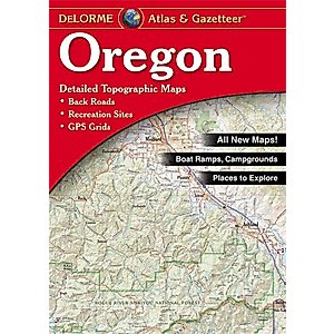 Delorme Atlas & Gazetteer: Oregon