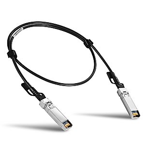 Wiitek 10G SFP+ DAC Cable 1M, 10Gbase-CU SFP+ Direct Attach Cable, SFP Patch Cable Compatible for Cisco SFP-H10GB-CU1M, Meraki, Ubiquiti uacc-dac-sfp10-1m, Mikrotik, Netgear and More