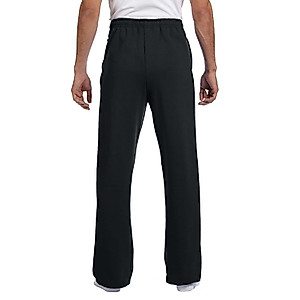 Jerzees Adult Open-Bottom Sweatpants with Pockets (974)
