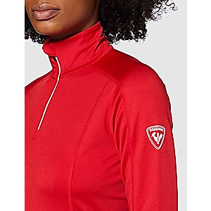 Rossignol Classique 1/2 Zip Fleece, Women, Carmin, L