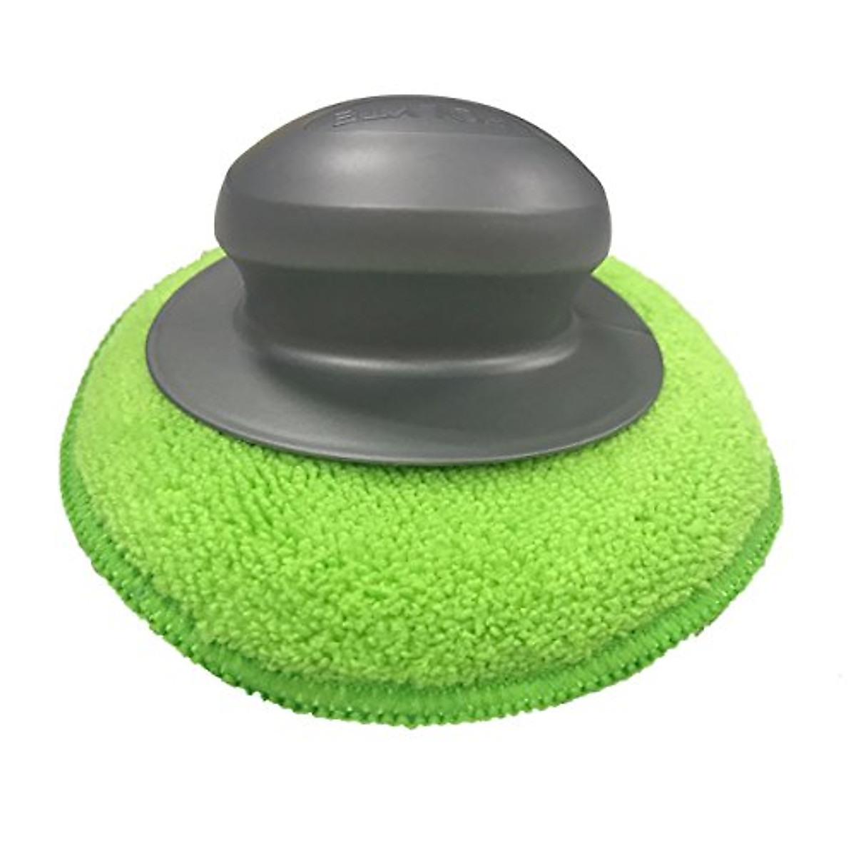 Polyte Microfiber Detailing Wax Applicator Pad w/2 Handles, 5 in, 12 Pack (Multi-Blue,Green,Yellow)