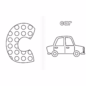 ABC & 123 Preschool Coloring Book: Thick and Perforated Pages Includes More Than 90 Fun Coloring Pages to help Learn the Alphabet & Numbers 1 to 20 (Start Little Learn Big Series)