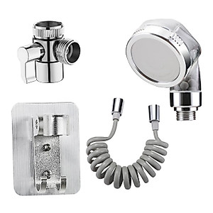 Zerodeko 1 Set Utility Sink Faucet Sprayer Bathtub Sink Faucet Extender Shower Extender Hose Bathtub Jets for Tub Water Saving Showerhead Shower Arm Baby Holder Shower Head Shampoo Artifact