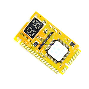 Lingvetron PC Computer PSU and Motherboard Tester Tool PCI & ISA SDRAM Post Test Card Diagnostic Analyzer Starter Kit 4 Digital / 8 LED/Bios Speaker/Mobo Power Switch All in One Carrying Case