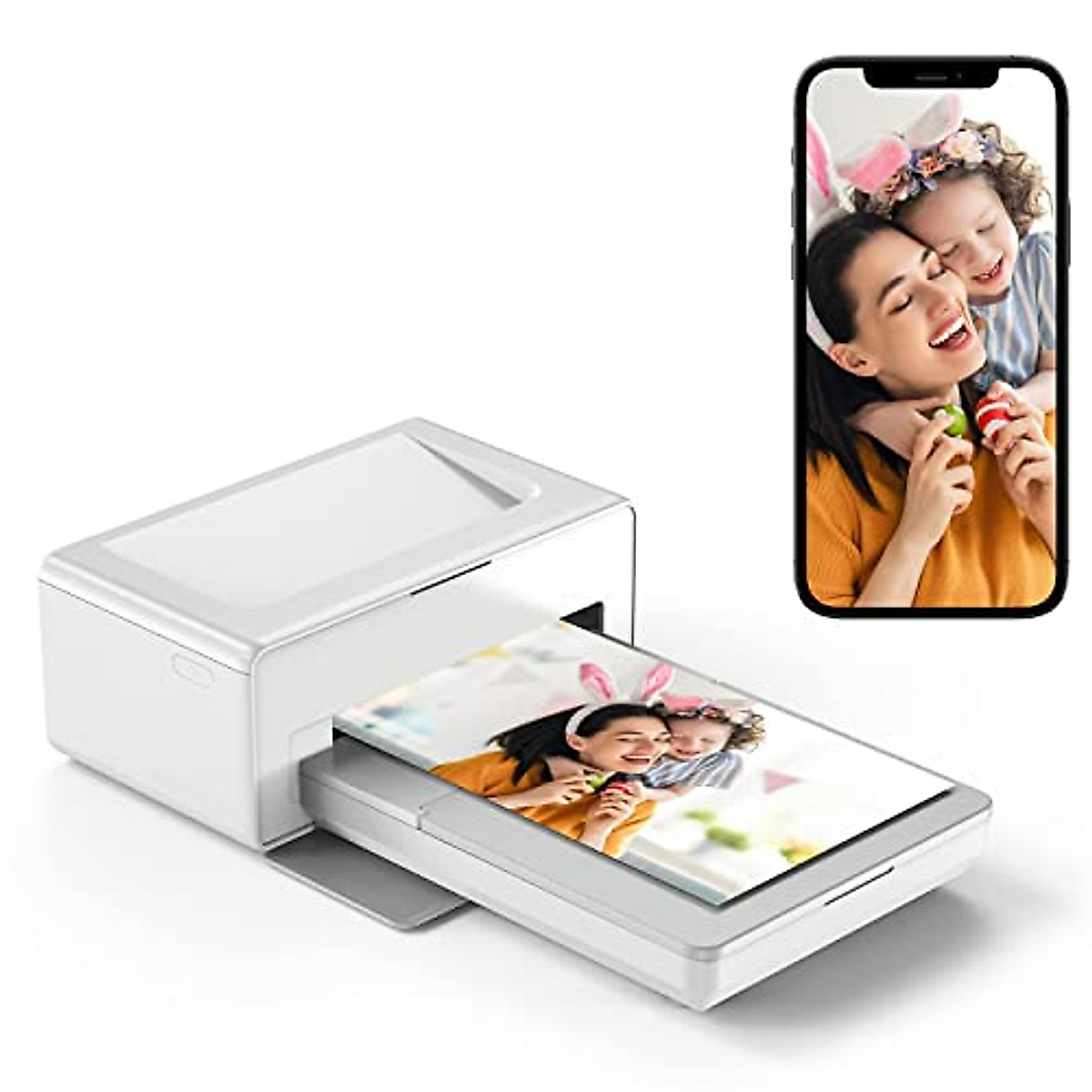 Bluetooth Photo Printer 4×6’’, Portable Instant Picture Printer for iPhone/Smart Phone, Compatible with iOS and Android Device