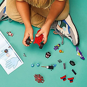 LEGO Marvel Spider-Man Miles Morales: 10781 Spider-Man’s Techno Trike Set, Spidey and His Amazing Friends Series, Toy for Preschool Kids Age 4 +