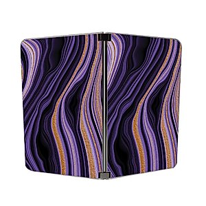 MightySkins Skin Compatible with Microsoft Surface Duo - Purple Jewel | Protective, Durable, and Unique Vinyl Decal wrap Cover | Easy to Apply, Remove, and Change Styles | Made in The USA