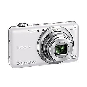Sony DSC-WX80/W 16 MP Digital Camera with 2.7-Inch LCD (White)