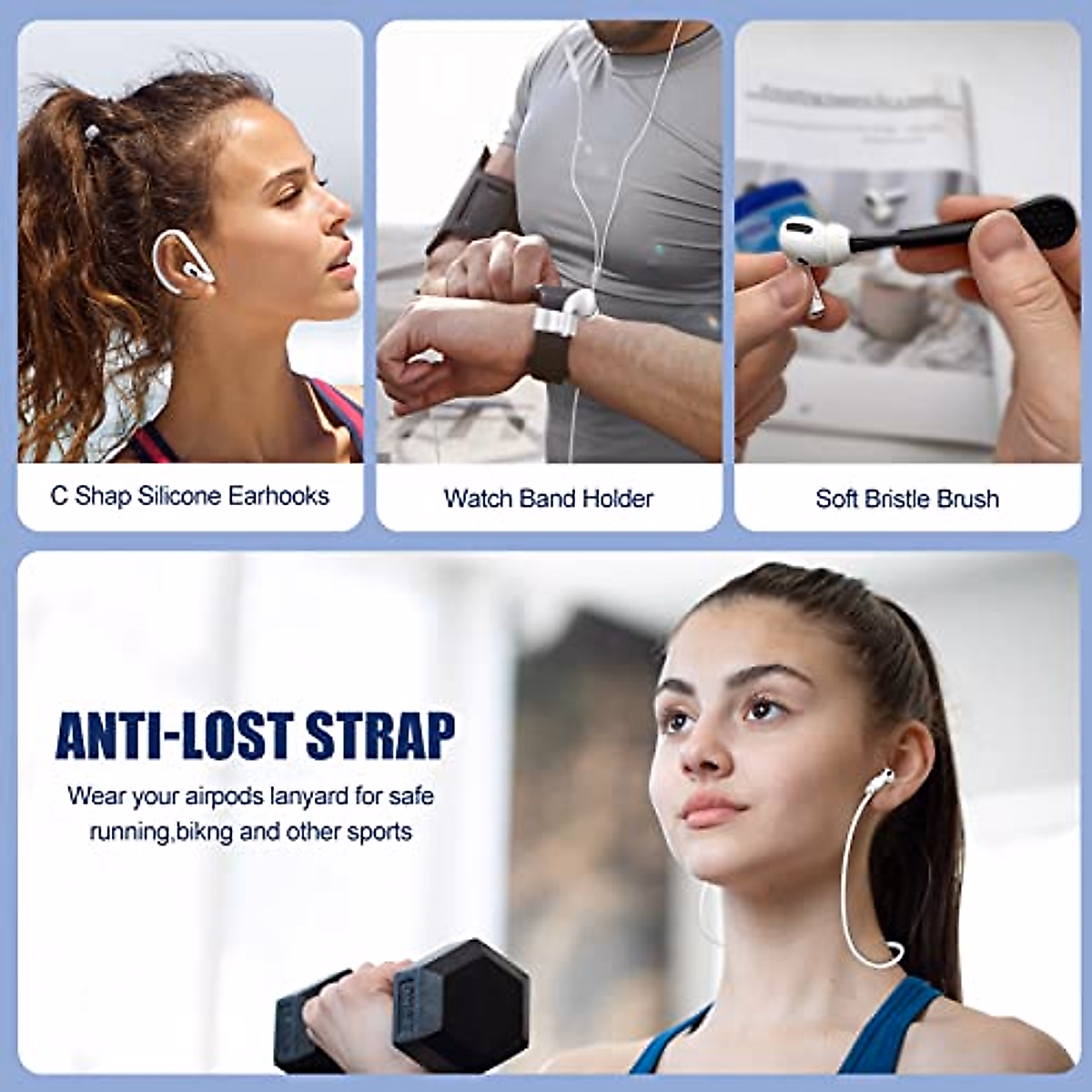 Case for AirPods Pro 2 Case 2022,8 in 1 Cartoon Funny AirPods Pro 2nd Generation Case with Cute Kawaii bear Lucky Ball Keychain Silicone Protective Cover for Apple AirPod Pro 2 Case Women Boys-Vaselin