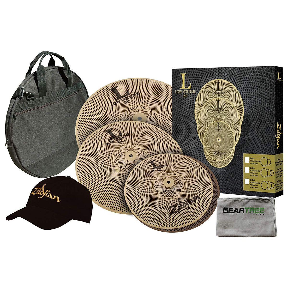 Zildjian L80 Series LV468 Low Volume Cymbal