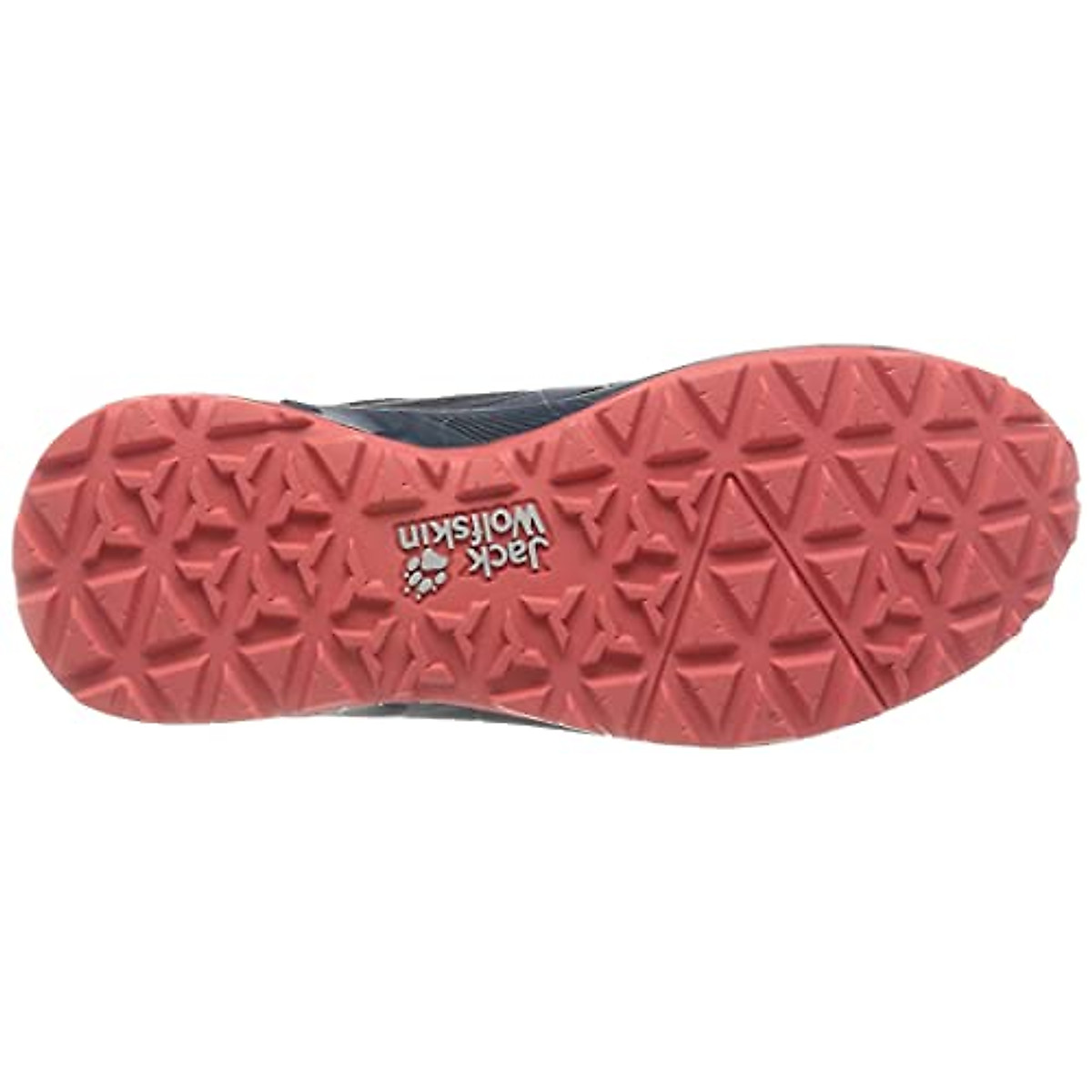 Jack Wolfskin Woodland Texapore Low Vc K Hiking Boot, Dark Blue/Rose, 11 US Unisex Big Kid